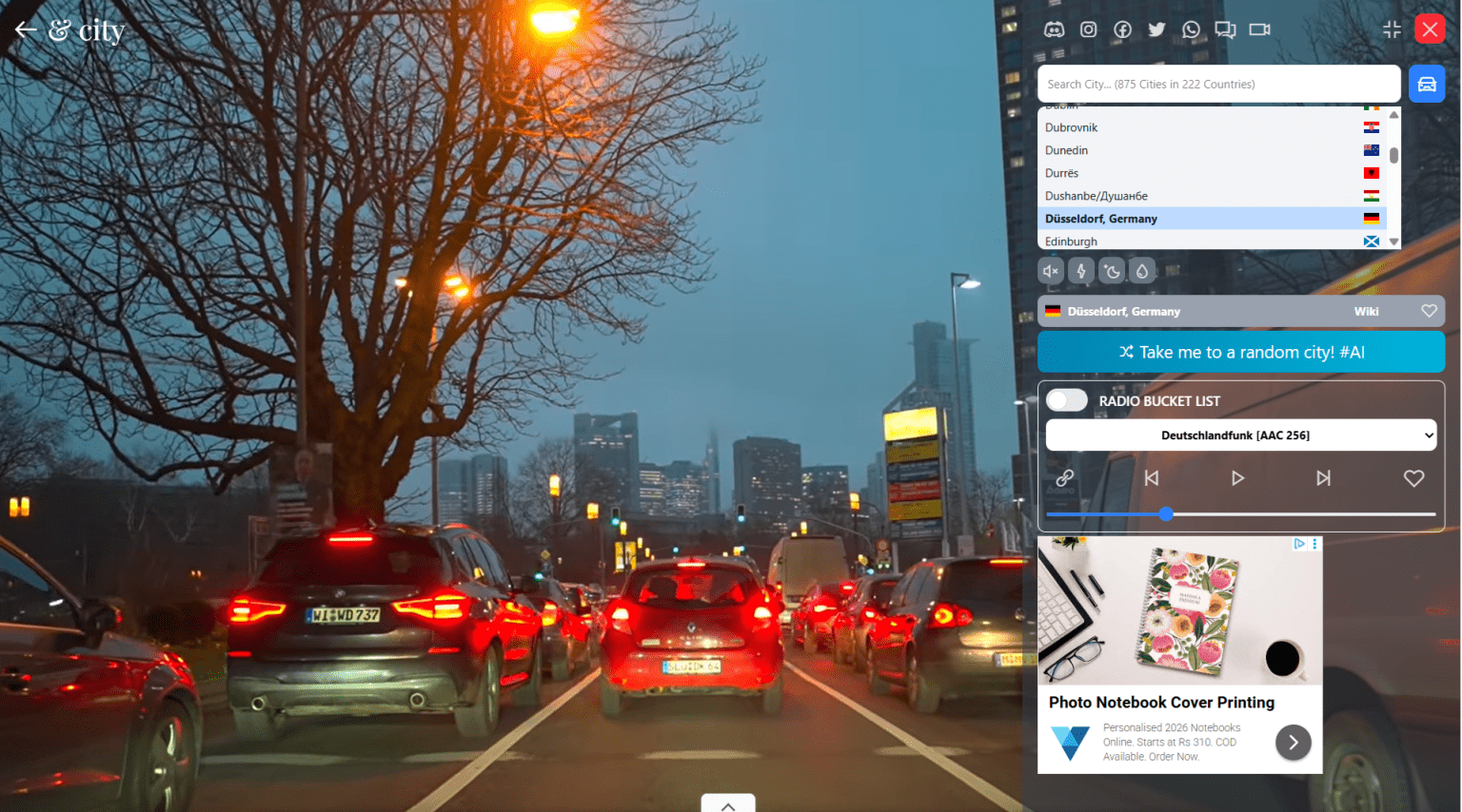 Rediscovering Old Memories Through Virtual Travel Journeys - Drive & Listen